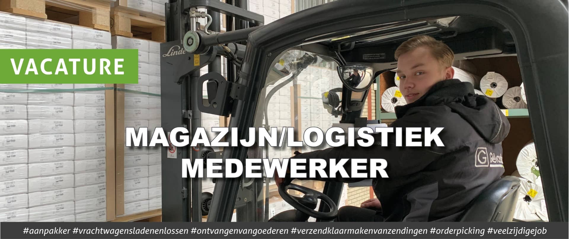 VACATURE: Magazijn medewerker